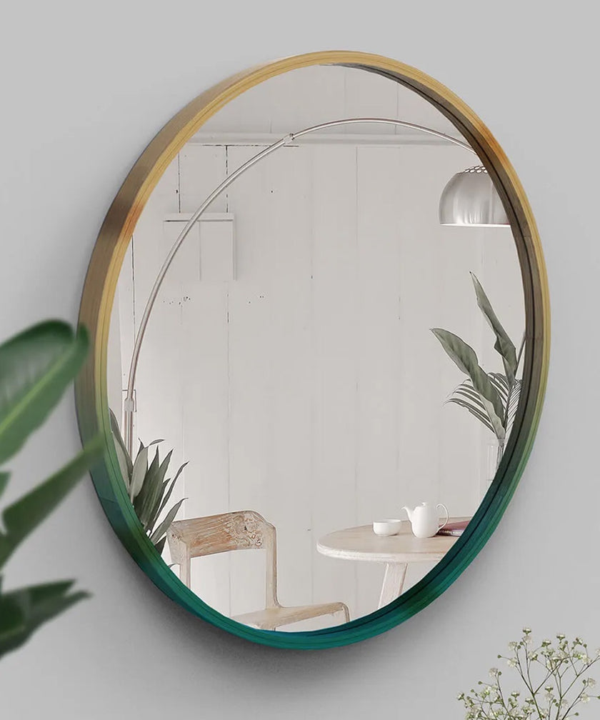 Mira Bamboo Gradient Mirror
